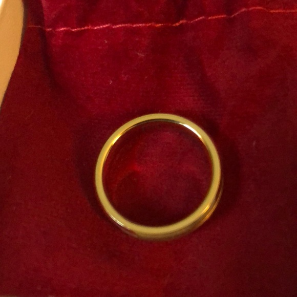 jvl | Jewelry | New Jvl Tungsten Gold Womens Wedding Band | Poshmark